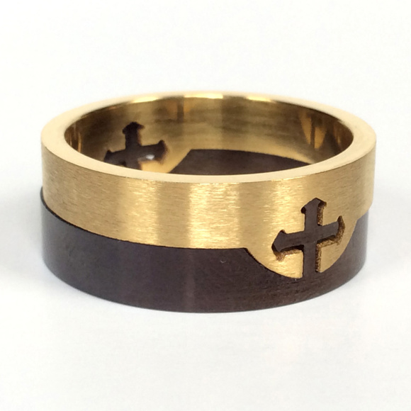 DGstyle | Accessories | Mens Cross Pattern Ring | Poshmark